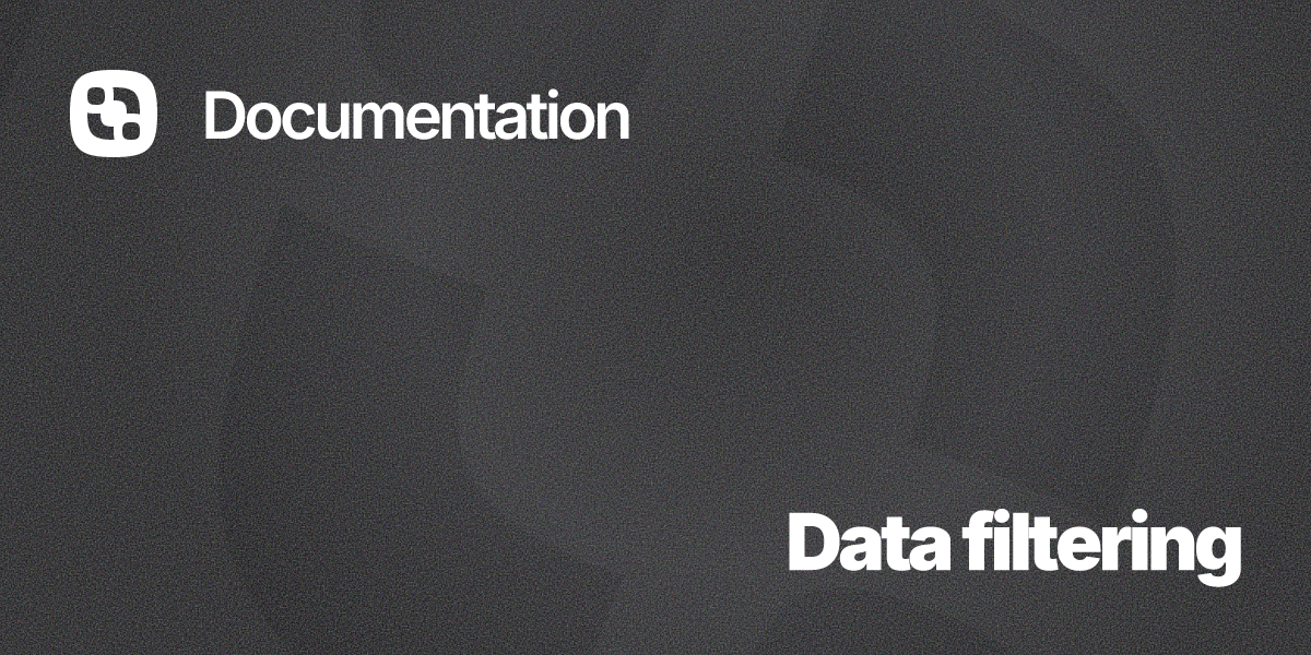 Data filtering – Views – SleekView | Turn any Post Type into a Data ...